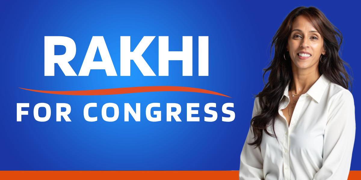 Rakhi Israni for Congress — Real World Experience. Community Focus.